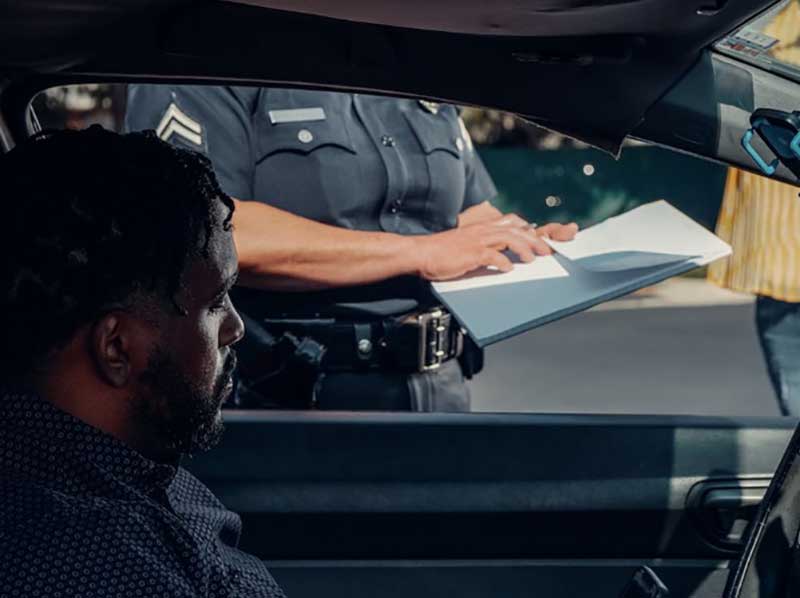 Pulled Over Ticket